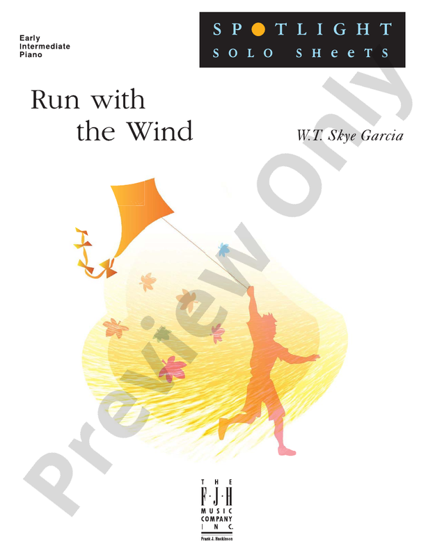 Run with the Wind: Piano: W.T. Skye Garcia - Digital Sheet Music Download