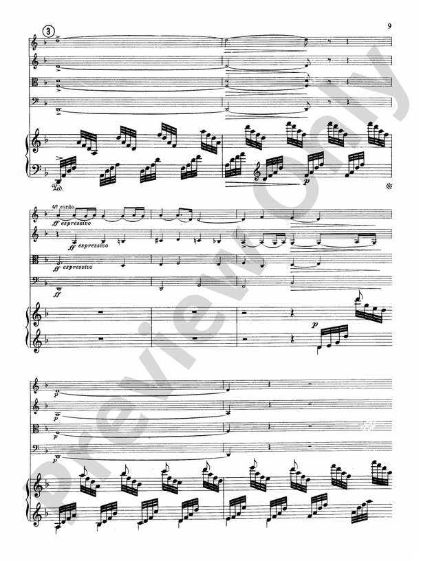 Fauré: Quintet, Op. 89 in D Minor: String Quintet Book: Gabriel Fauré - Digital Sheet Music Download