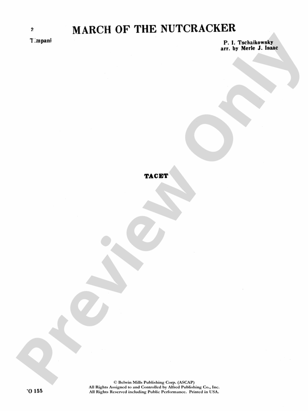 Nutcracker Ballet Set Ii March Of The Nutcracker And Trepak 1st