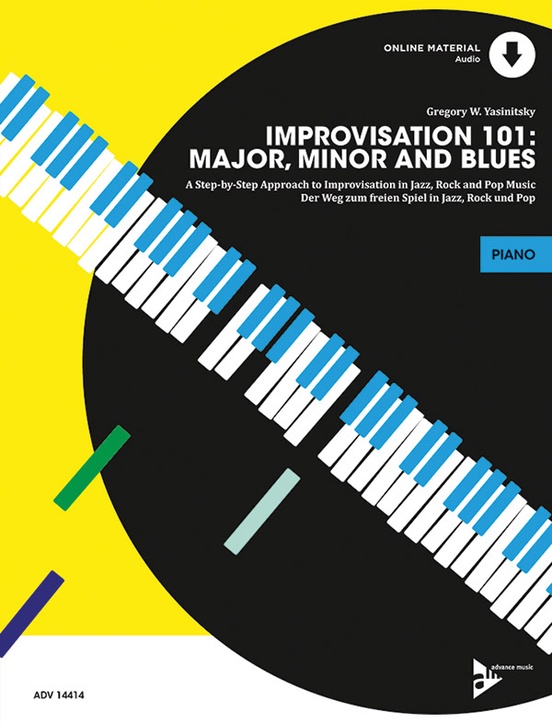 Improvisation 101: Major, Minor and Blues: Keyboard/Piano Book & Online ...
