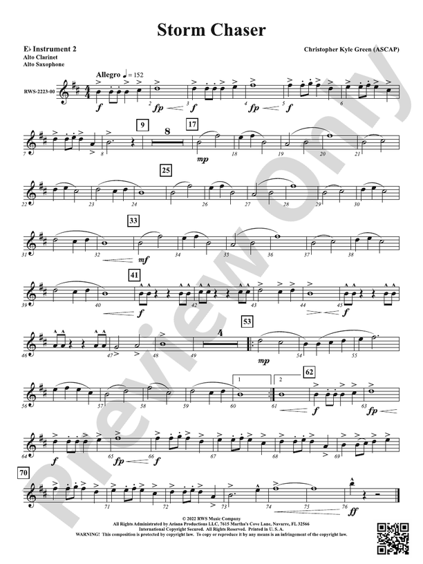 Storm Chaser: Part 2 - E-flat Instruments: Part 2 - E-flat Instruments ...