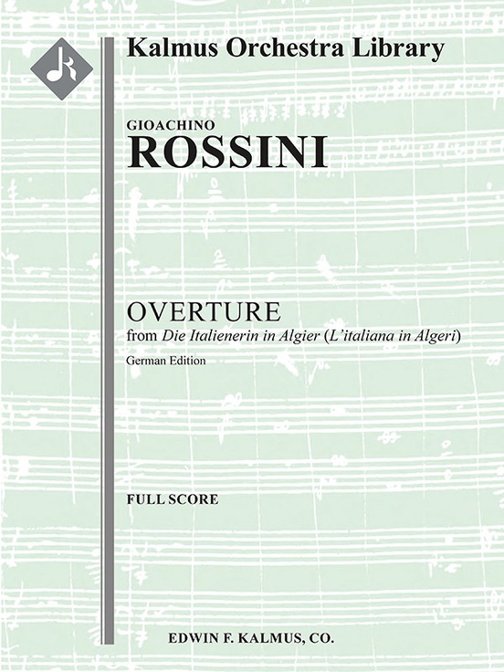 L'italiana in Algeri (Die Italienerin in Algier): Overture (German ...