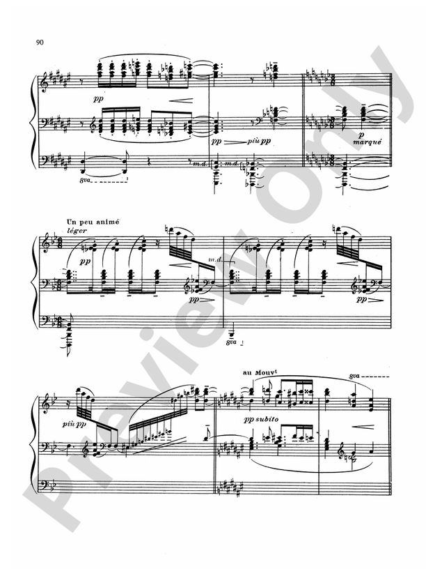 Debussy: Preludes-- Books I & II Complete: Book II, 7. La terrasse des ...