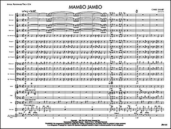 Mambo Jambo: Jazz Ensemble Conductor Score: Chris Sharp | Sheet Music