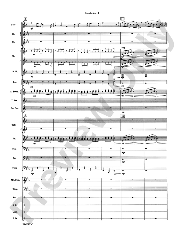 Christmas Concerto (Solo Trumpet, Clarinet, Flute, or Alto Saxophone ...