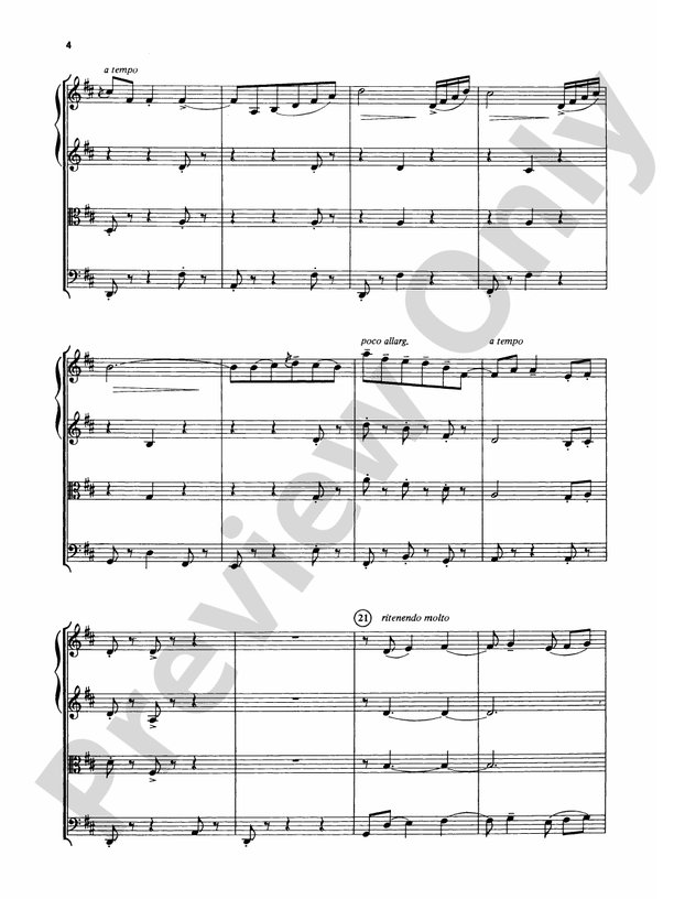 Great Classical Themes: String Quartet Full Score & Parts - Digital ...