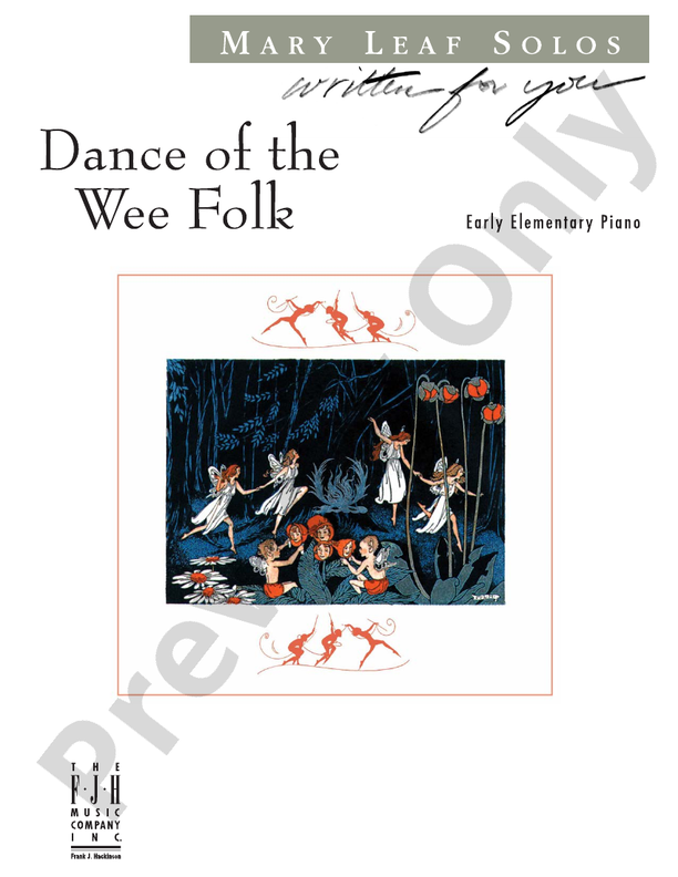 Dance of the Wee Folk: Piano: Mary Leaf - Digital Sheet Music Download