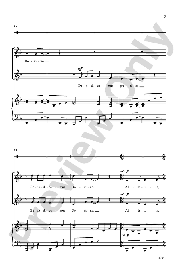 Plaudite: 2-Part Choral Octavo: Victor C. Johnson - Digital Sheet Music ...