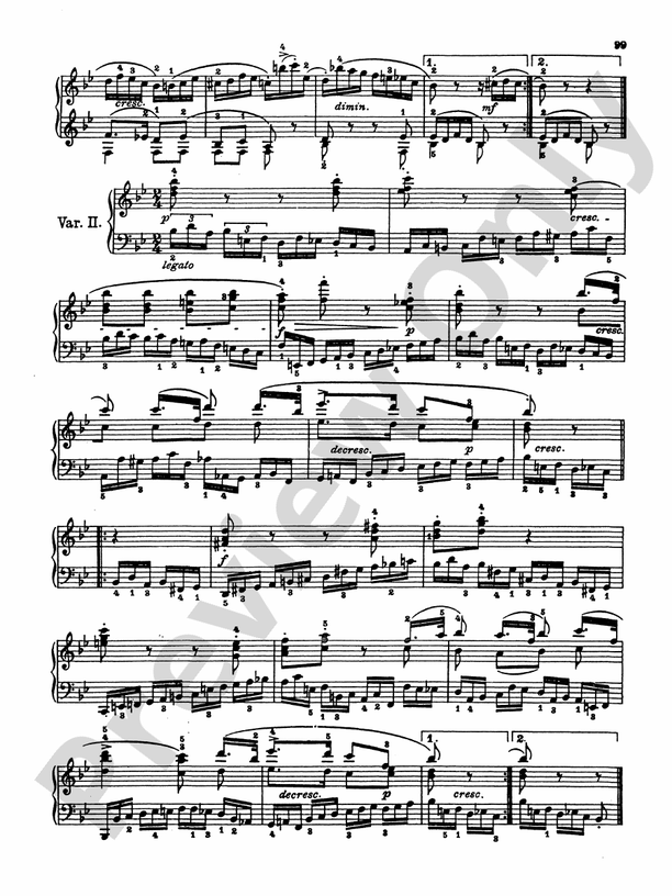 Beethoven: Variations (Volume II): Eight Variations on "Ich hab ein ...