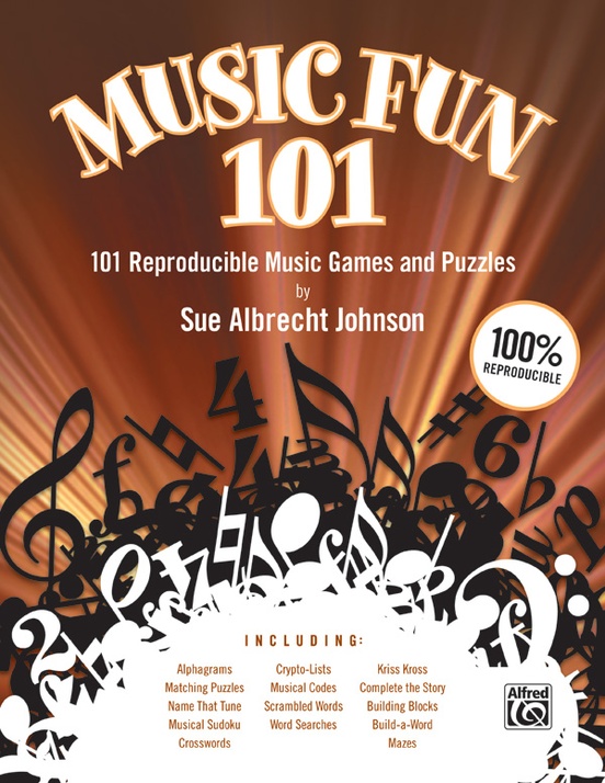 Music Fun 101: Comb Bound Reproducible Book | Sheet Music