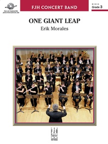 One Giant Leap: Concert Band Conductor Score & Parts: Erik Morales - Digital Sheet Music Download