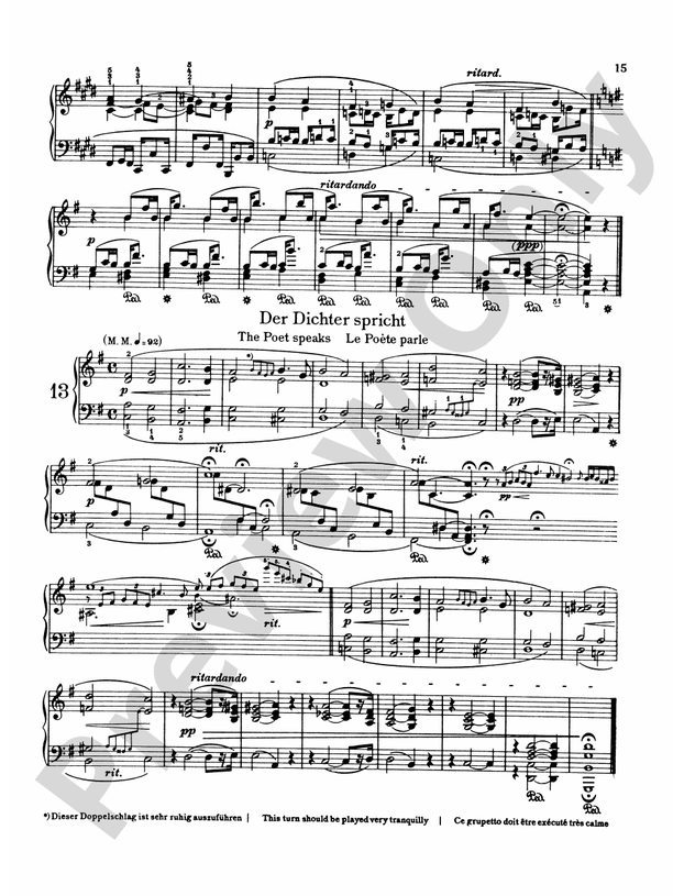 Schumann: Scenes from Childhood, Op. 15: The Poet speaks Part - Digital ...