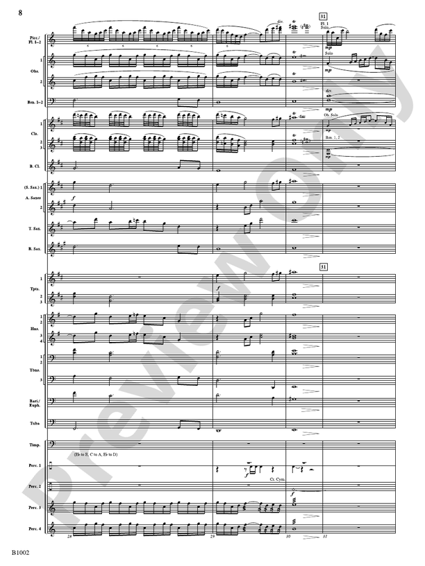 Invictus: Concert Band Conductor Score & Parts: Brian Balmages ...