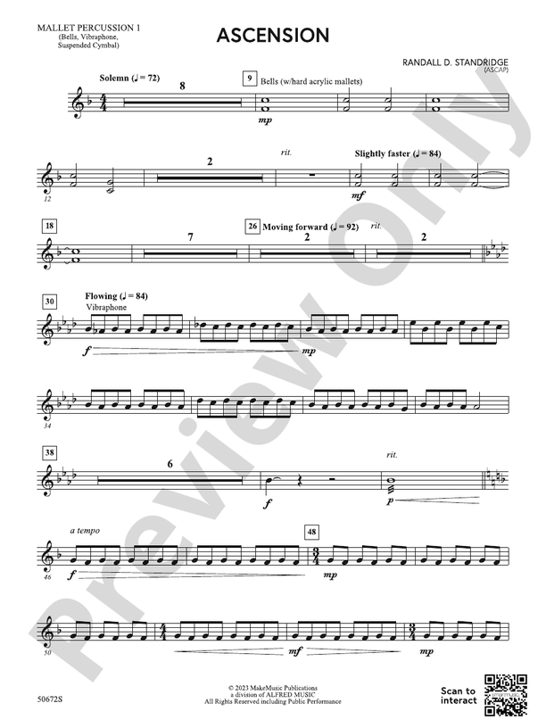 Ascension: Mallets: Mallets Part - Digital Sheet Music Download