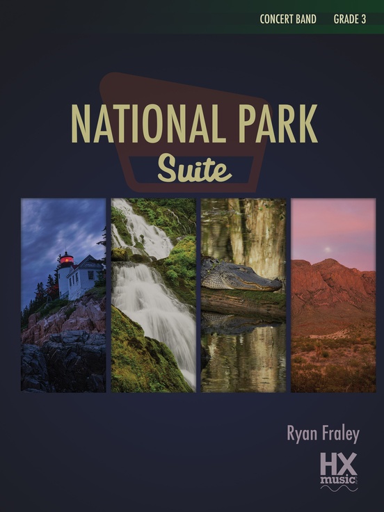 National Park Suite: Concert Band Conductor Score: Ryan Fraley | Sheet ...