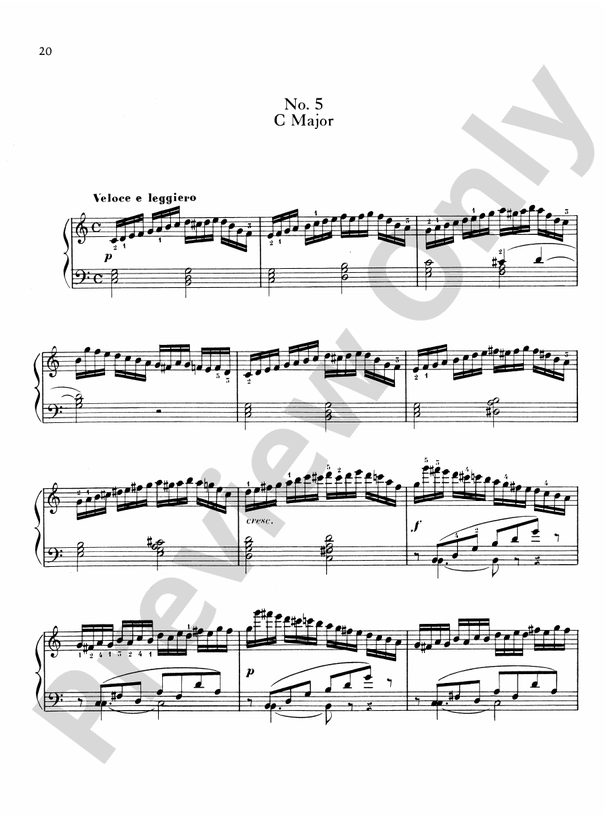 Moszkowski: Fifteen Études de Virtuosité, Op. 72: No. 5, C Major Part ...