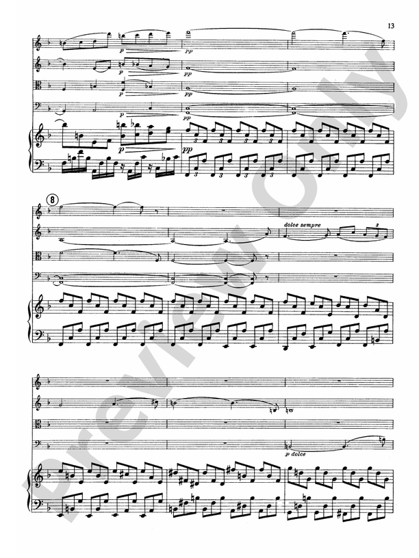Fauré: Quintet, Op. 89 in D Minor: String Quintet Book: Gabriel Fauré - Digital Sheet Music Download