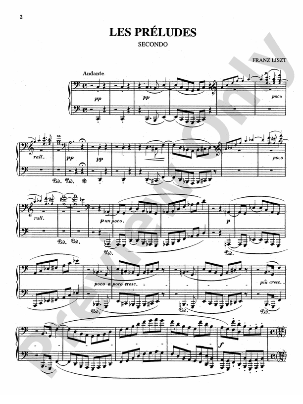 Liszt: Transcriptions of Orchestral Works: Piano Duet (1 Piano, 4 Hands ...