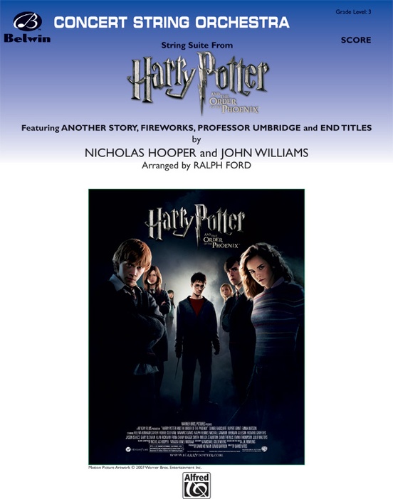 String Suite from Harry Potter and the Order of the Phoenix: String ...