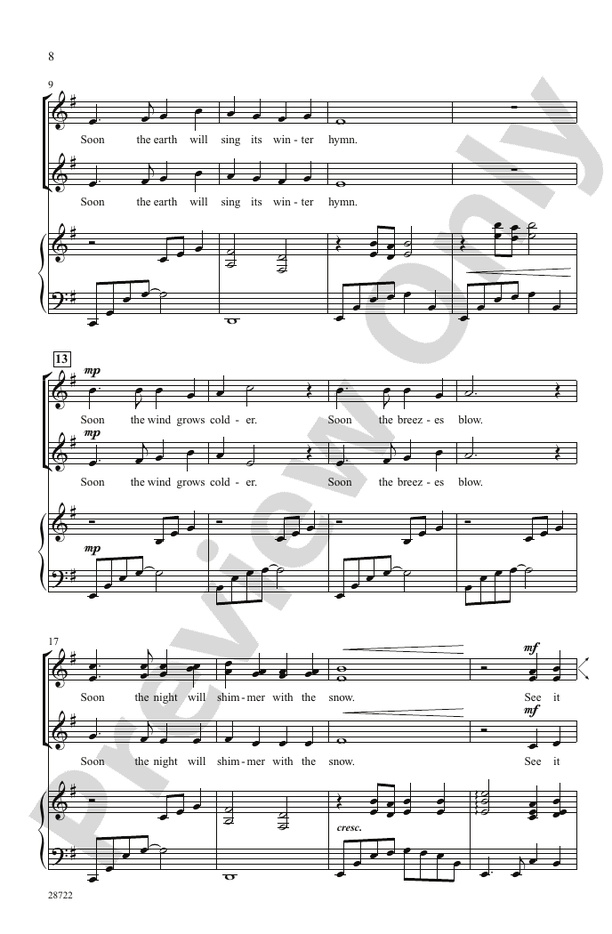 Seasons (A Choral Song Cycle): SSA Choral Octavo: Andy Beck - Digital ...