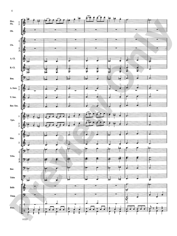 Wind Dancer: : Frank Erickson - Digital Sheet Music Download