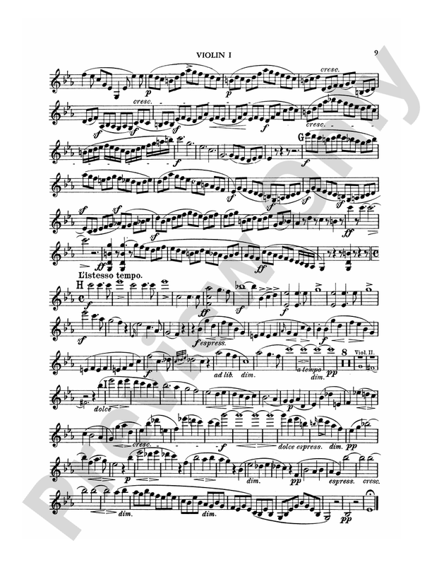 String Quartets, Op. 12; Op. 44, Nos. 1, 2 & 3: 1st Violin: 1st Violin Part - Digital Sheet ...