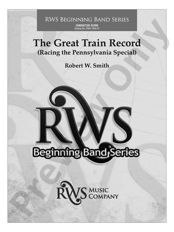 The Great Train Record - Racing the Pennsylvania Special: Score ...