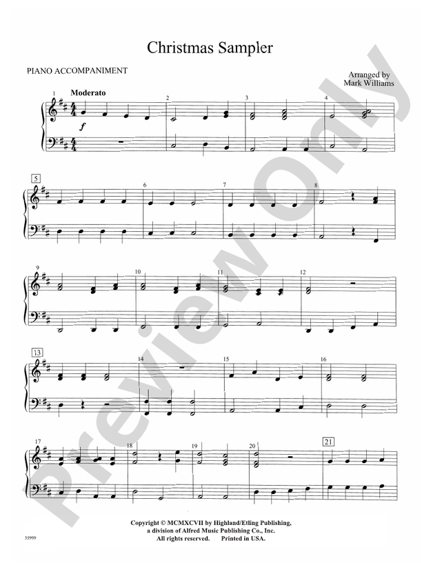 Classics for a Traditional Christmas, Level 1: Piano Accompaniment ...