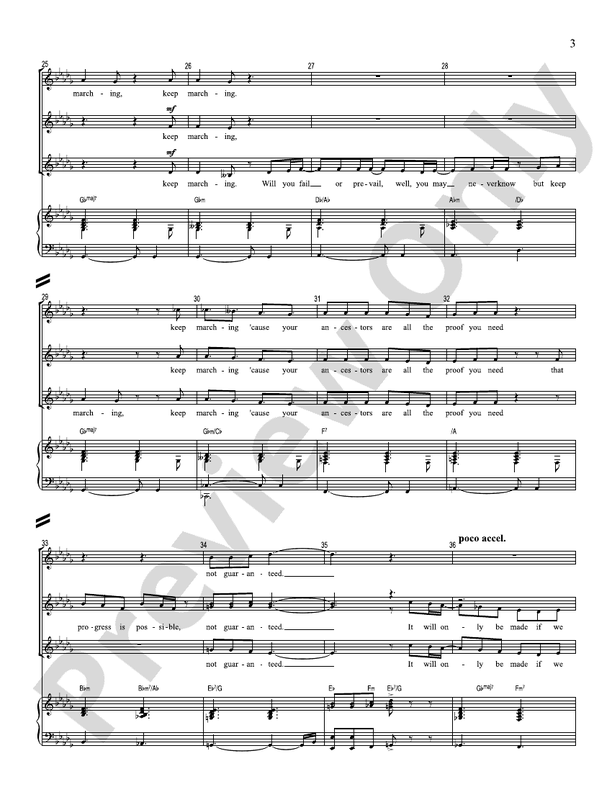 Keep Marching: - Digital Sheet Music Download