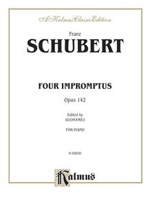 Schubert: Four Impromptus, Op. 142 (Ed. Giuseppe Buonamici): Allegro Scherzando, in F Minor Part ...