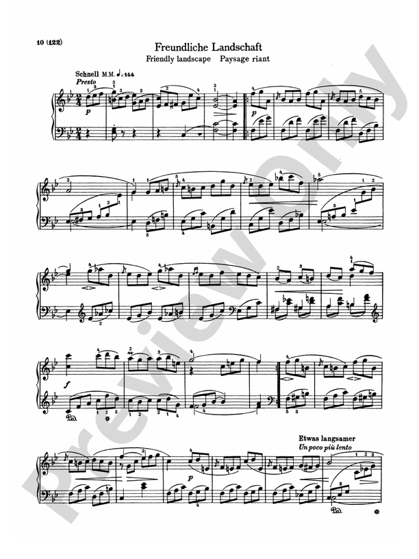 Schumann: Complete Works (Volume V): Op. 82, Forest Scenes, 5. Friendly ...