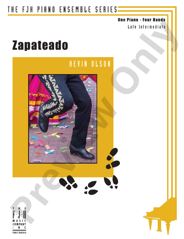 Zapateado: Piano: Kevin Olson - Digital Sheet Music Download