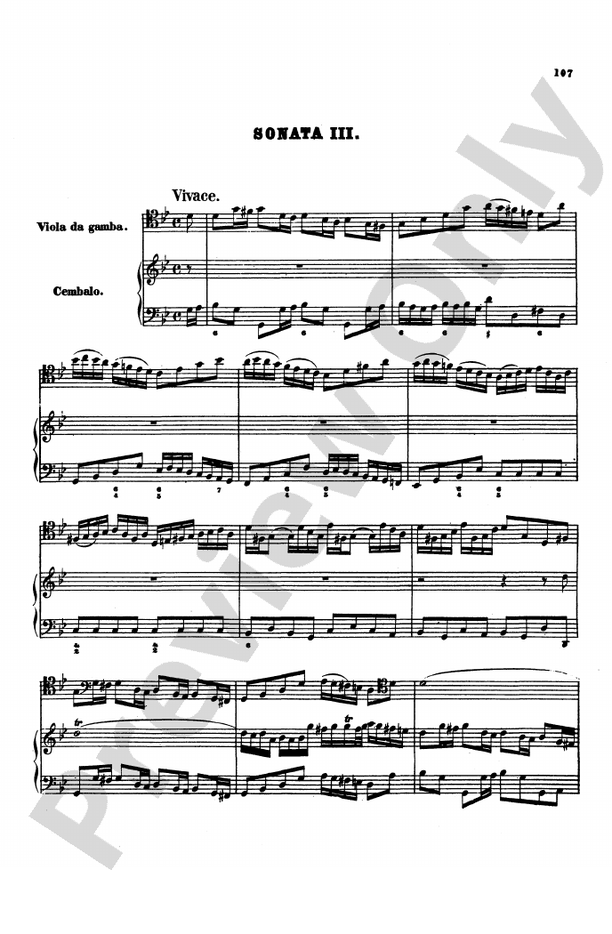 Bach: Various Works: Sonata No. 3, G Minor (viola da gamba and piano ...