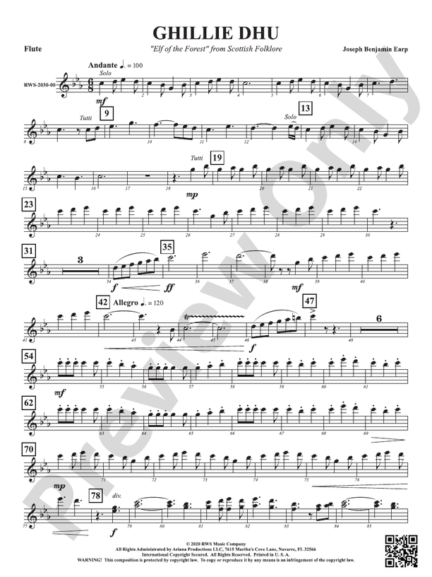 Ghillie Dhu - "Elf of the Forest" from Scottish Folklore: 1st Flute ...