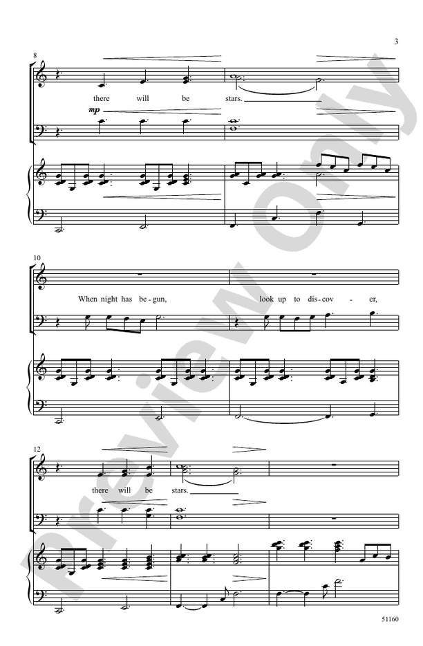 There Will Be Stars: SATB Choral Octavo: Andy Beck - Digital Sheet ...