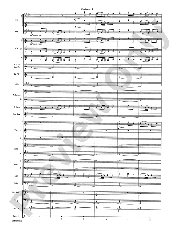 The Dam Busters Concert March: Score: Concert Band Score - Digital ...