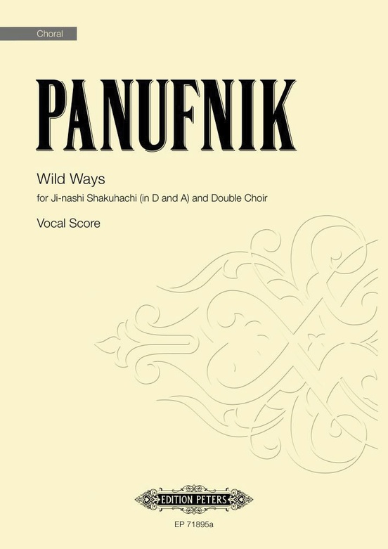 Wild Ways (Vocal Score): Vocal Score: Roxanna Panufnik | Sheet Music