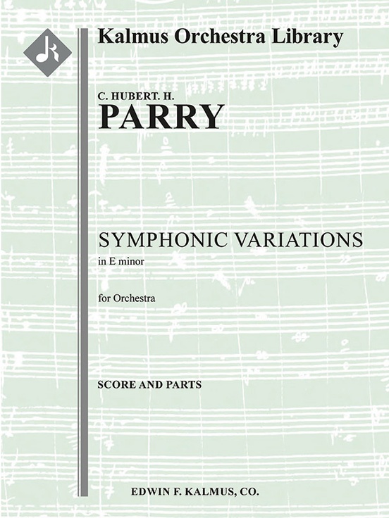 Symphonic Variations in E minor: Full Orchestra, Conductor Score ...