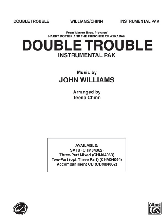 Double Trouble (from Harry Potter and the Prisoner of Azkaban): Flute: Flute Part - Digital ...