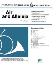 Air and Alleluia: E-flat Alto Saxophone: E-flat Alto Saxophone Part - Digital Sheet Music Download