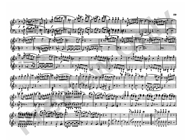 Mozart: Original Compositions for Four Hands: Sonata in F Major Part ...