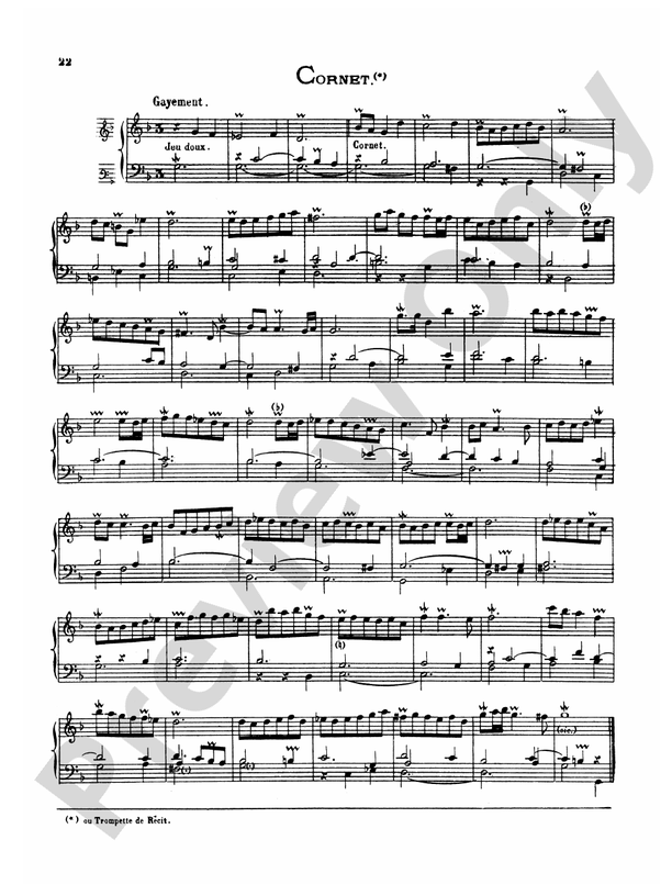 Lebegue: Complete Organ Works, Volume I: 2nd Tone Part - Digital Sheet ...