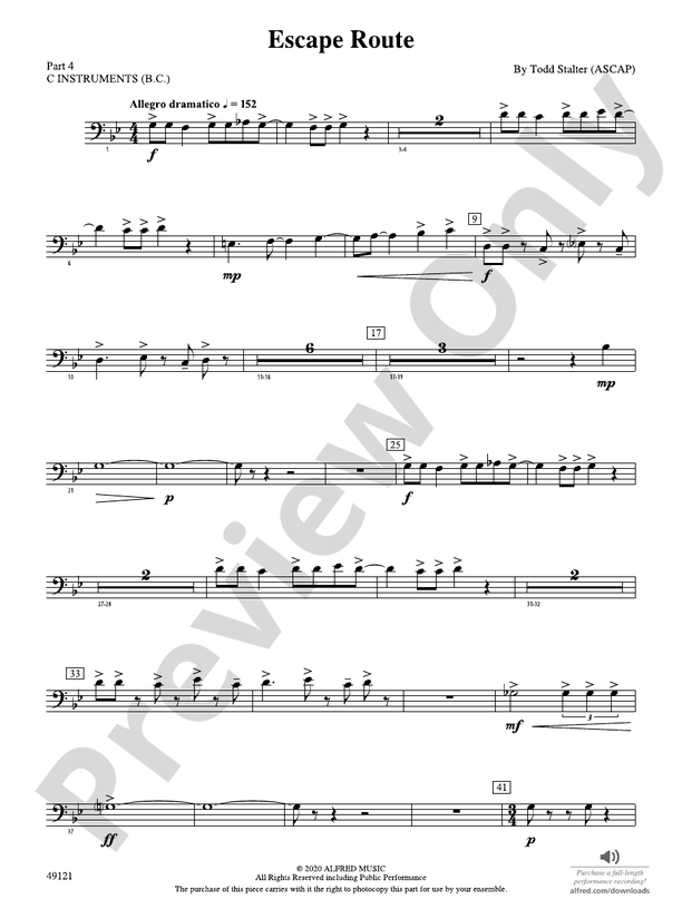 Escape Route: Part 4 - C Instruments (B.C.): Part 4 - C Instruments (B ...