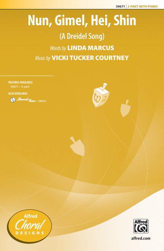 Nun, Gimel, Hei, Shin: 2-Part Choral Octavo: Vicki Tucker Courtney ...