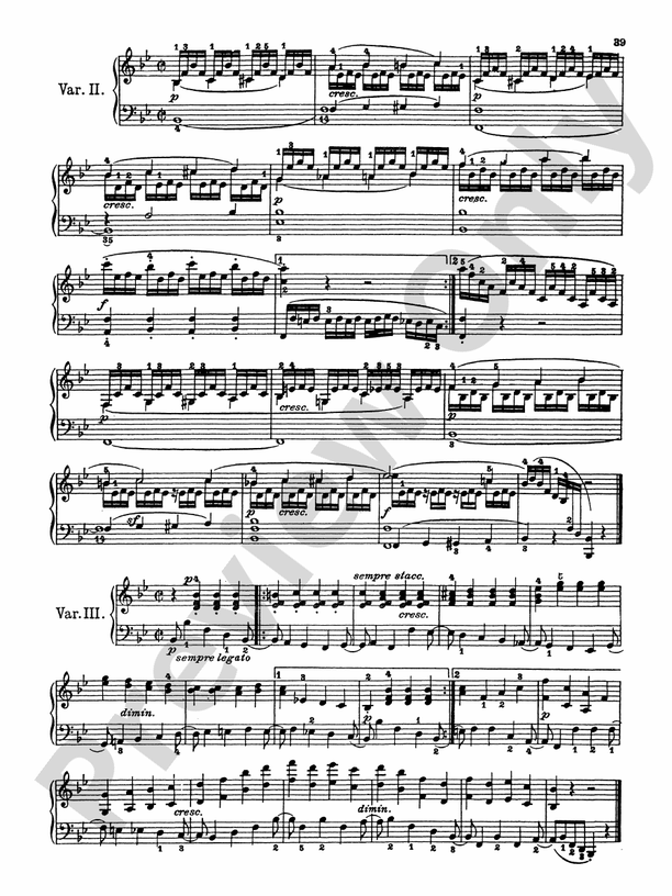 Beethoven: Variations (Volume II): Ten Variations on "La stessa, la ...