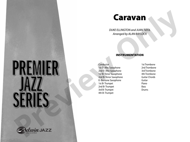 Caravan: Score: Jazz Ensemble Score - Digital Sheet Music Download