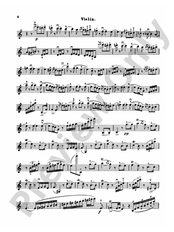 Saint-Saëns: Introduction and Rondo Capriccioso, Op. 28: Violin Book ...