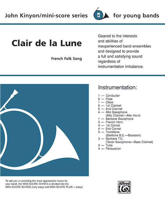 Clair de la Lune: - Digital Sheet Music Download