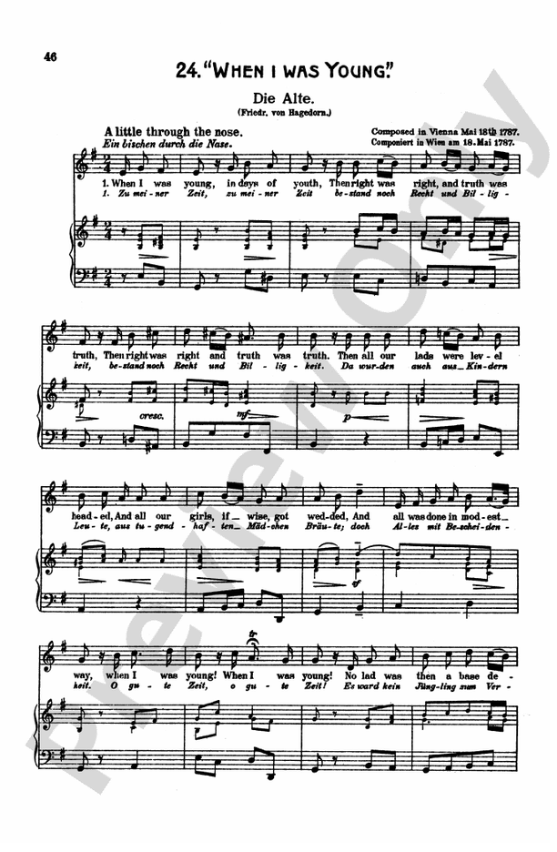 Mozart: 39 Songs for Medium High Voice (German/English/French/Italian ...