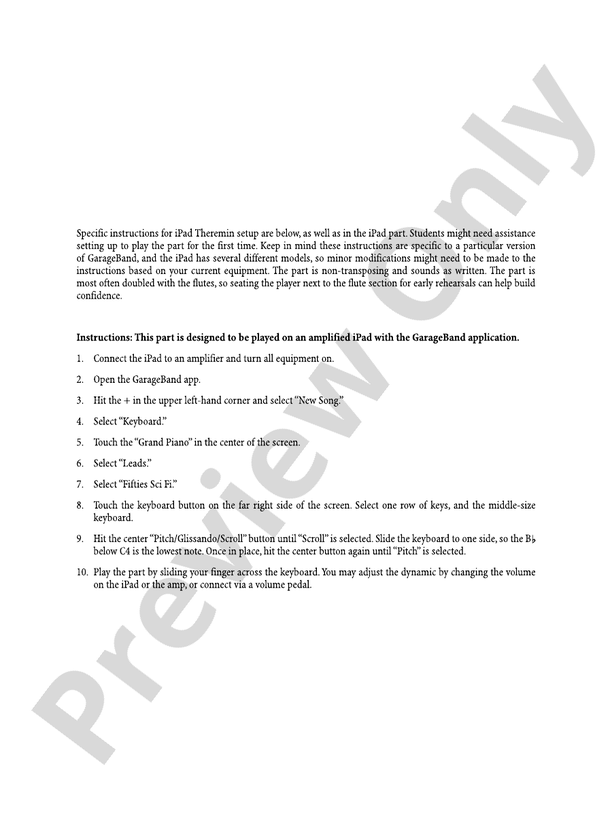 The Haunted Carousel: Score: Concert Band Score - Digital Sheet Music ...